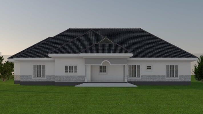 4 Bedroom House Plan - ID 120 - Nyolenju