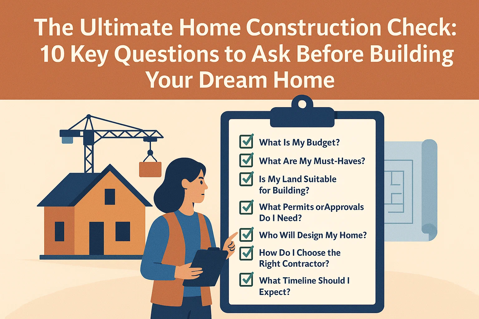 The Ultimate Home Construction Checklist: 12 Key Questions to Ask ...