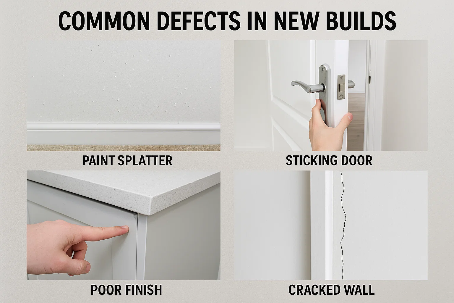 Common Defects in New Builds (And How to Spot Them Early)